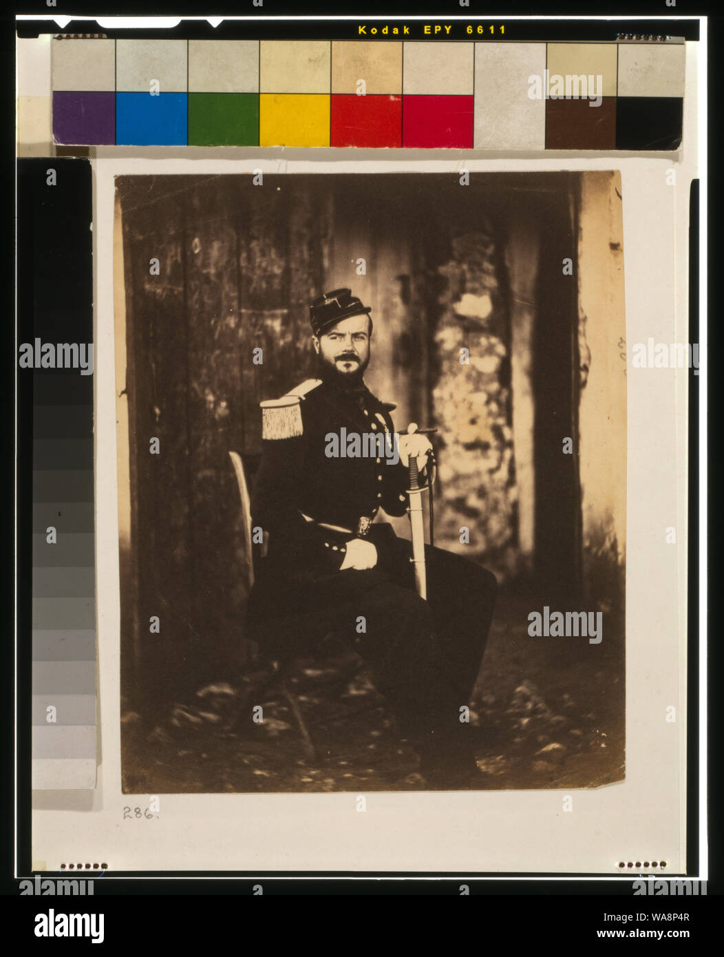 Captain Fay on General Bosquets staff Stock Photo - Alamy