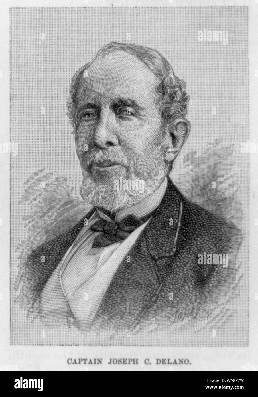 Captain John C. Delano Stock Photo - Alamy