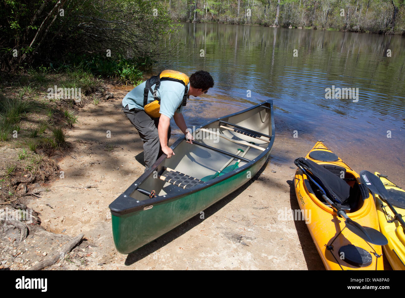 Captain Michael Dorie, who runs the 5 Rivers Delta Safaris can navigate ...