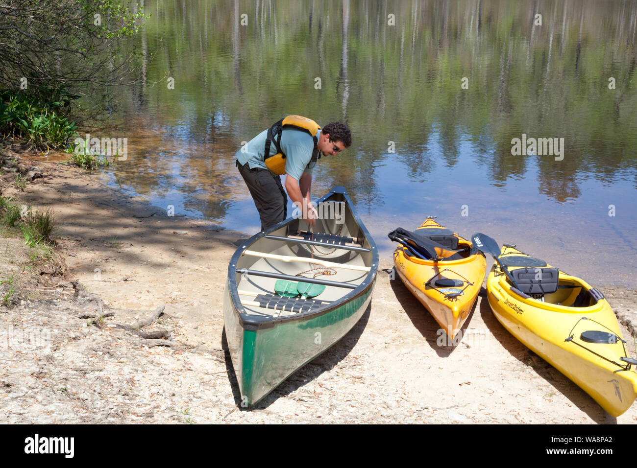 Captain Michael Dorie, who runs the 5 Rivers Delta Safaris can navigate ...