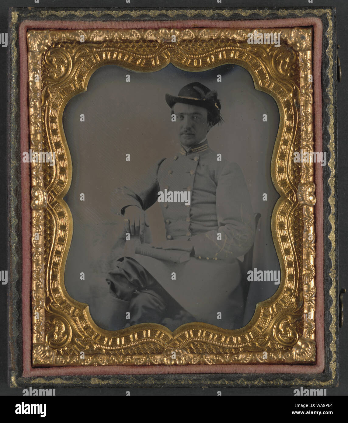 Captain William A. Hill of Company D, 4th Virginia Cavalry Regiment ...