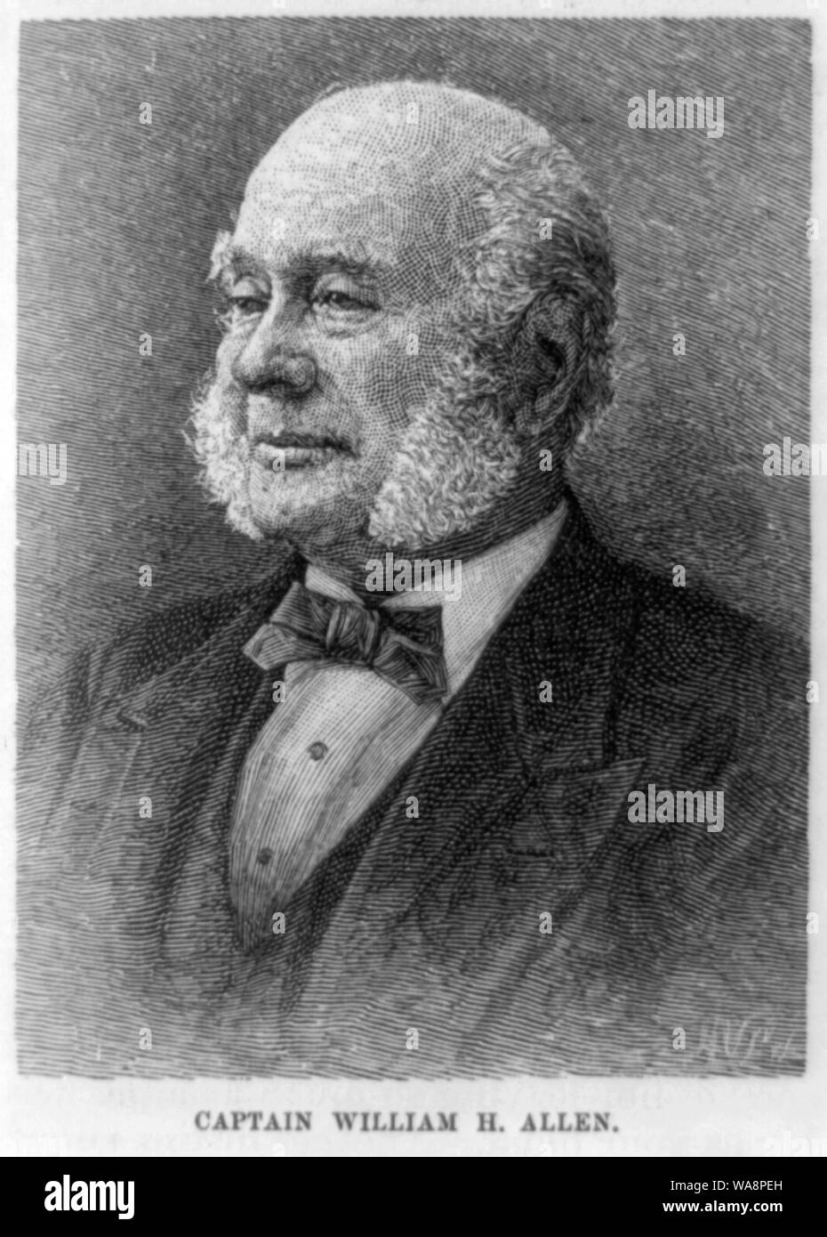 Captain William H. Allen Stock Photo - Alamy