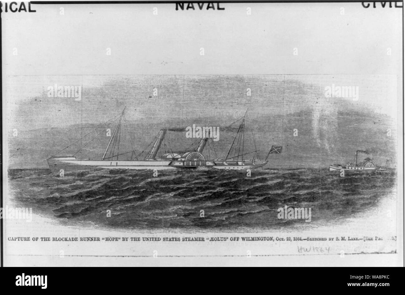 Blockade runner american civil war hi-res stock photography and images ...