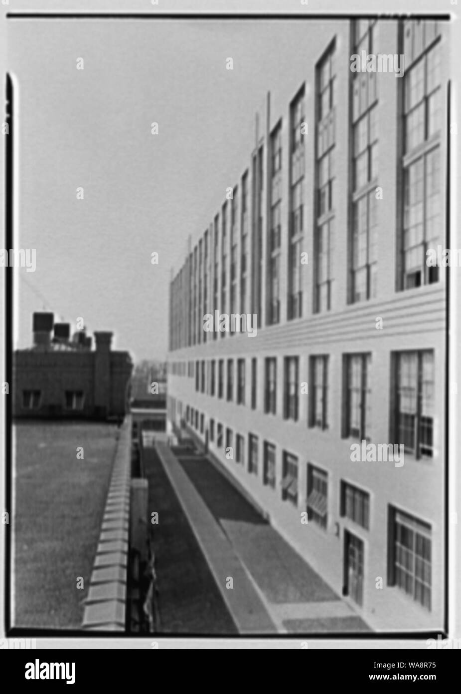 High school building hayes Black and White Stock Photos & Images - Alamy