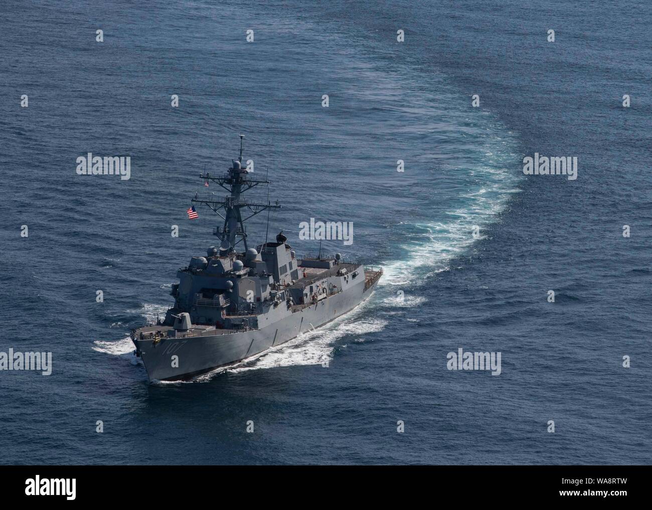 190816-N-TJ319-1021 ATLANTIC OCEAN (August 16, 2019) The U.S. Navy ...