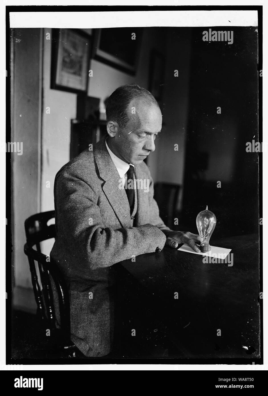 Carl. W. Mitman Curator of engineering at Smithsonian Institution with ...