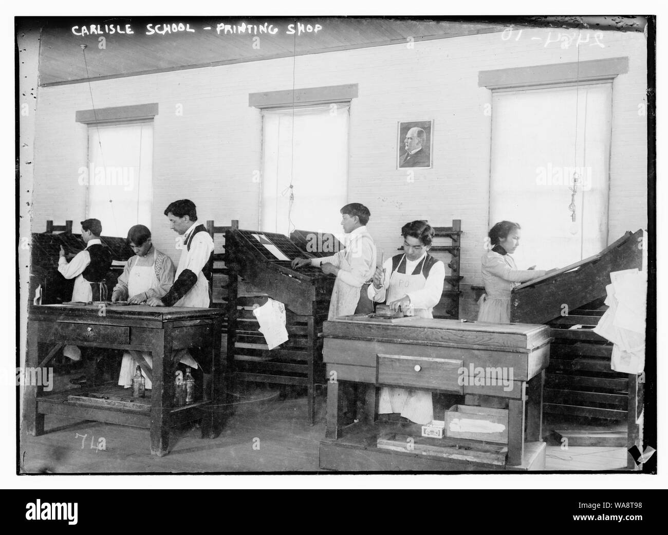 Printing tools Cut Out Stock Images & Pictures - Alamy