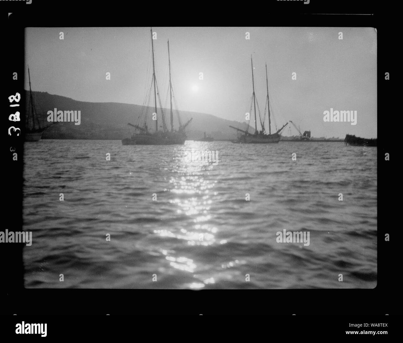 Tall masted sailing Black and White Stock Photos & Images - Alamy