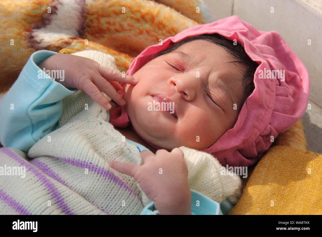 New Born baby Stock Photo - Alamy