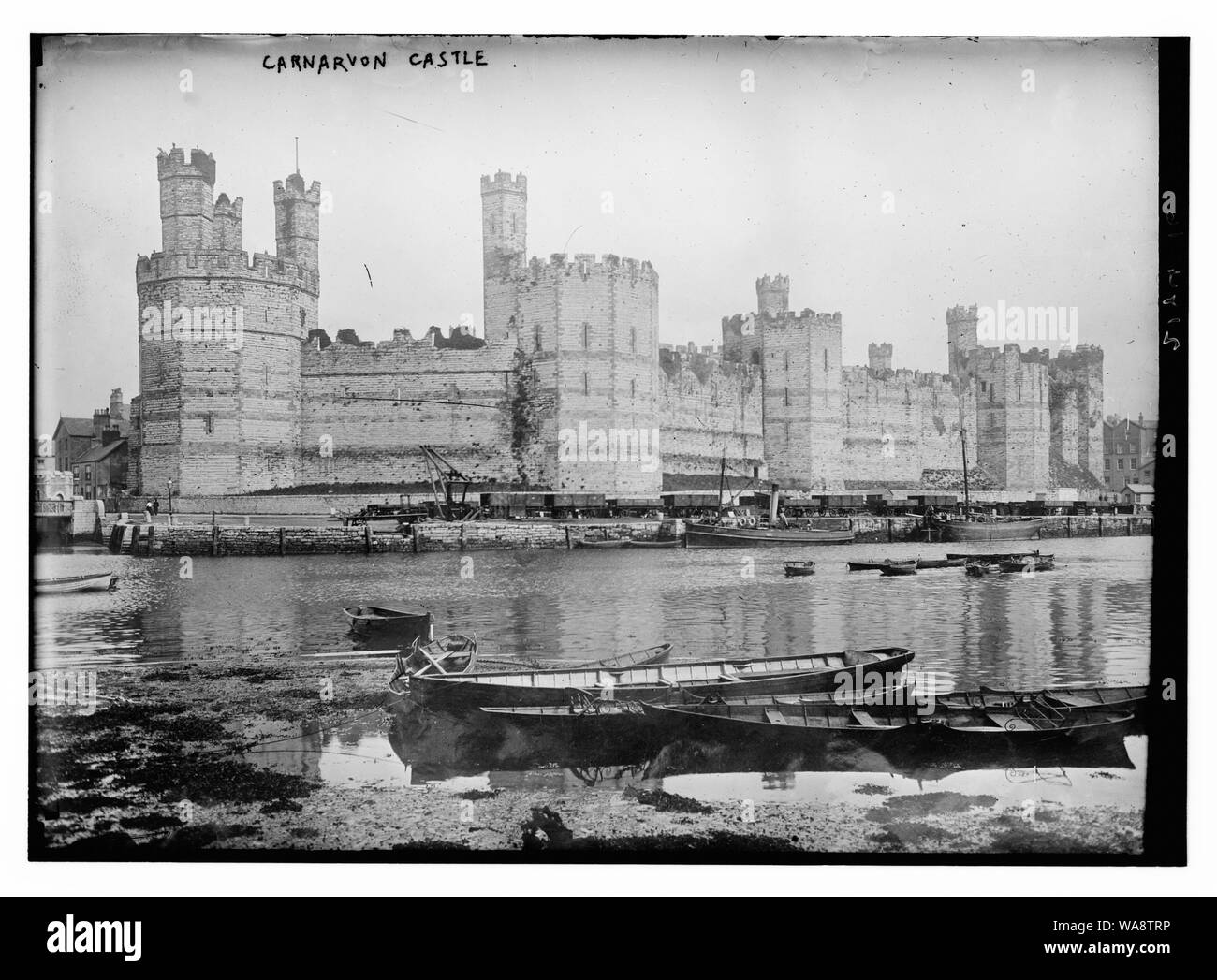 13th century castle with towers Cut Out Stock Images & Pictures - Alamy