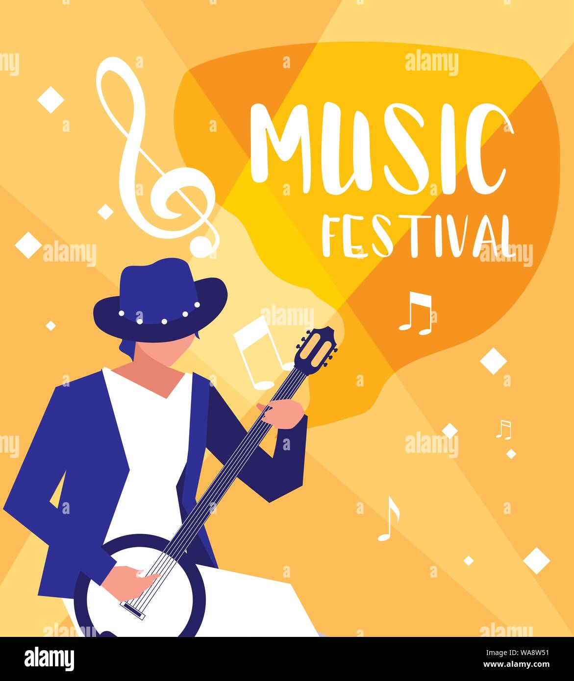 Music male masculine Stock Vector Images - Alamy