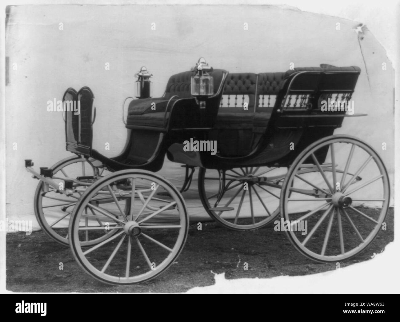 Carriage manufactured by the Columbus Buggy Co., Columbus, Ohio Stock ...