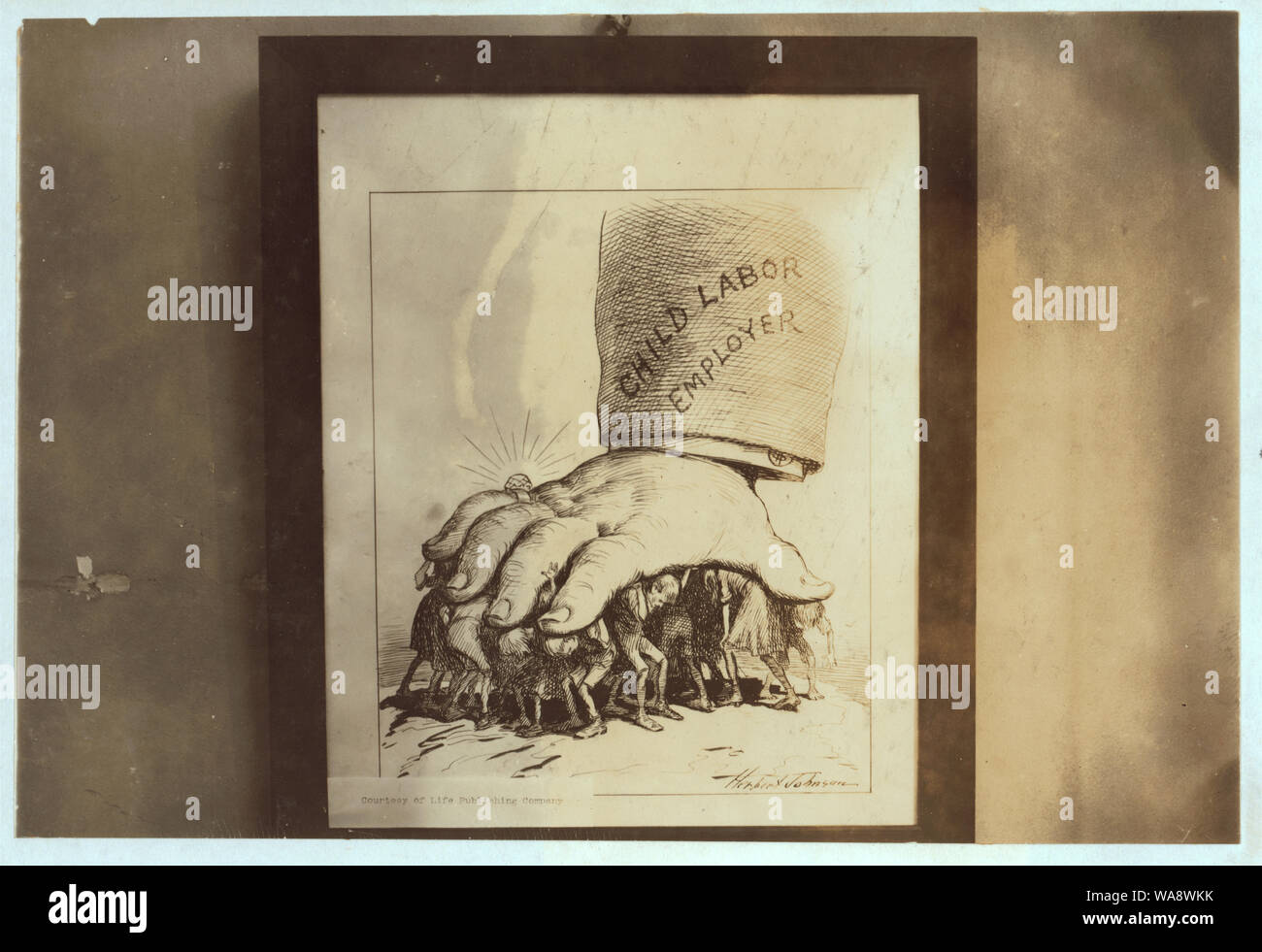 Cartoon. Abstract: Photographs from the records of the National Child ...