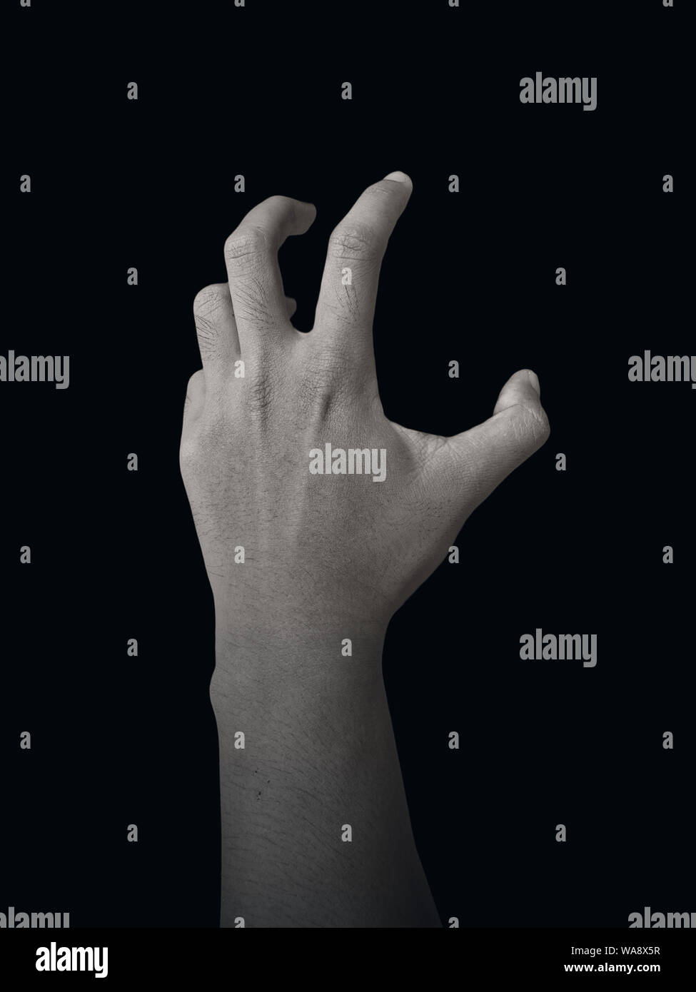 Ghost hand, rise from the grave Stock Photo - Alamy