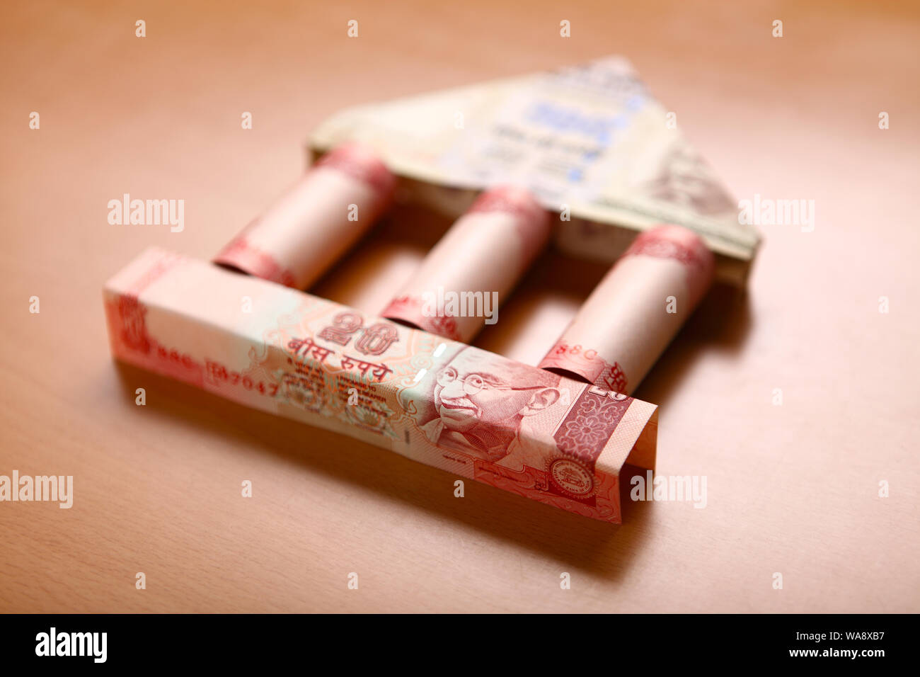 Twenty rupee banknote hi-res stock photography and images - Alamy