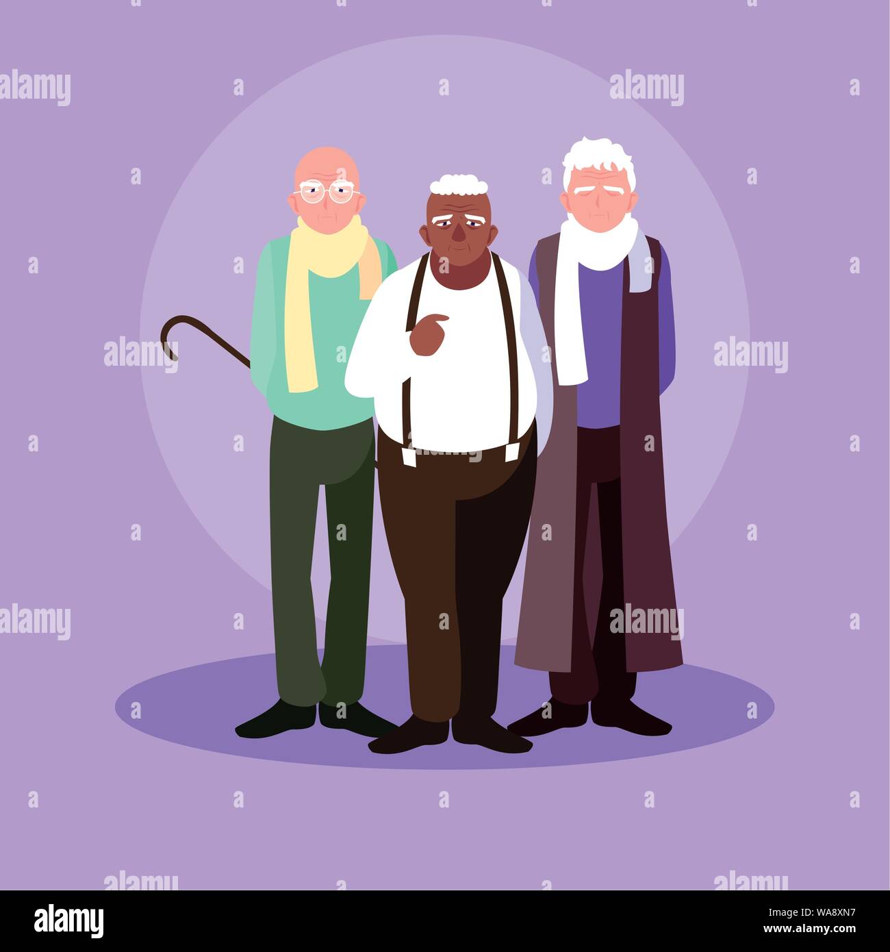 African older male Stock Vector Images - Alamy