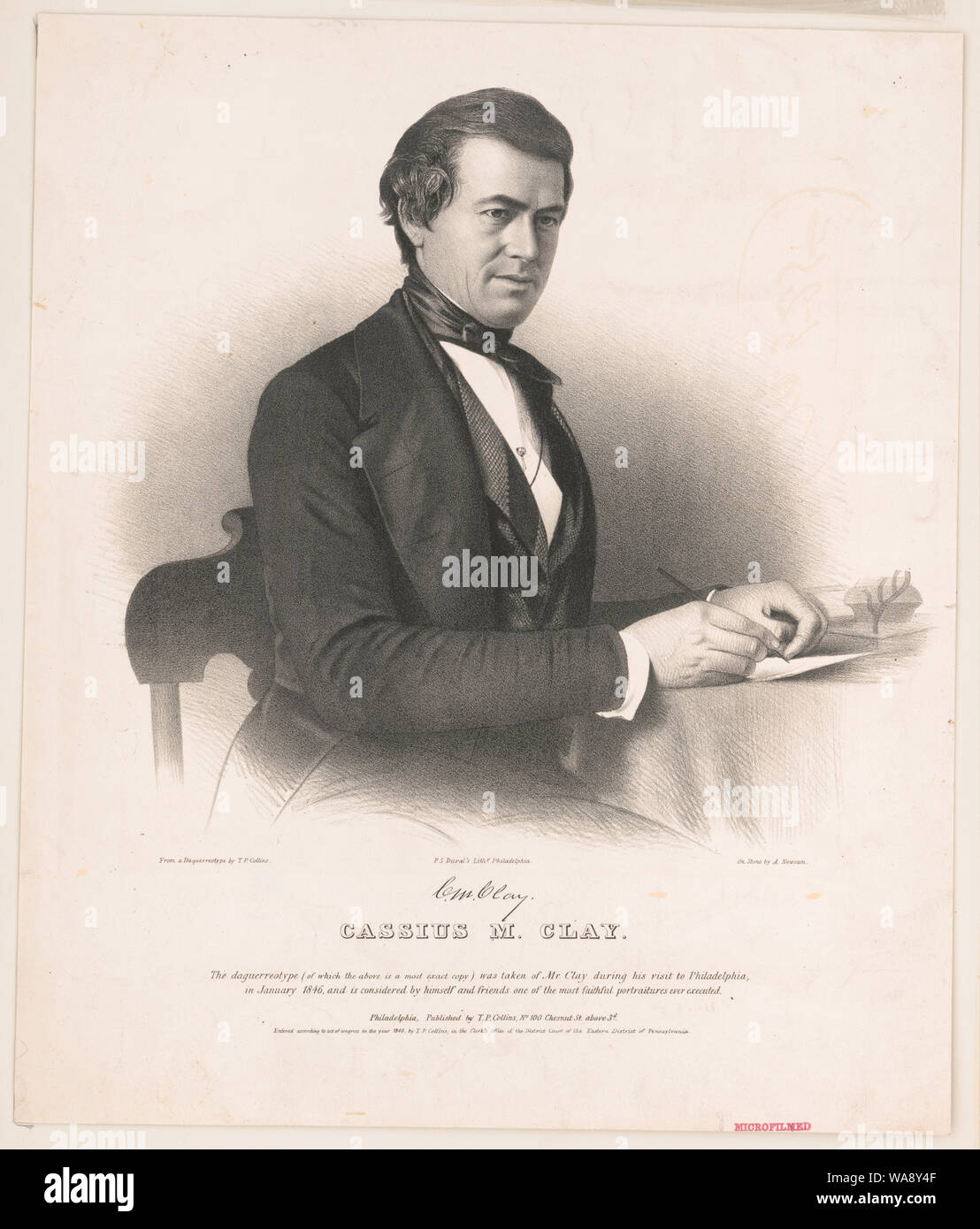 Cassius clay portrait hi-res stock photography and images - Alamy