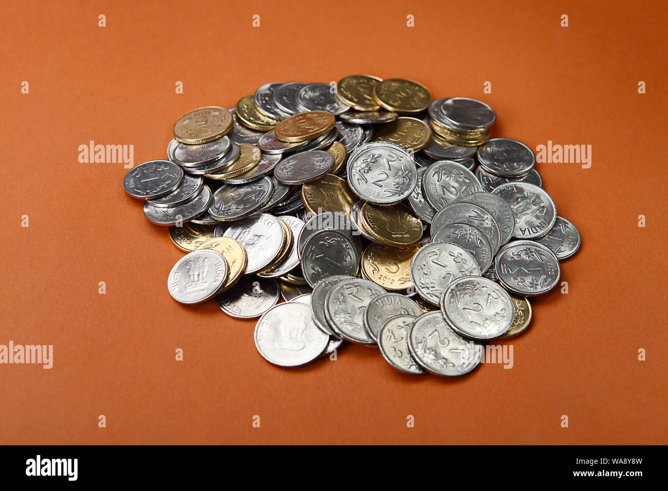 Assorted coins hi-res stock photography and images - Alamy