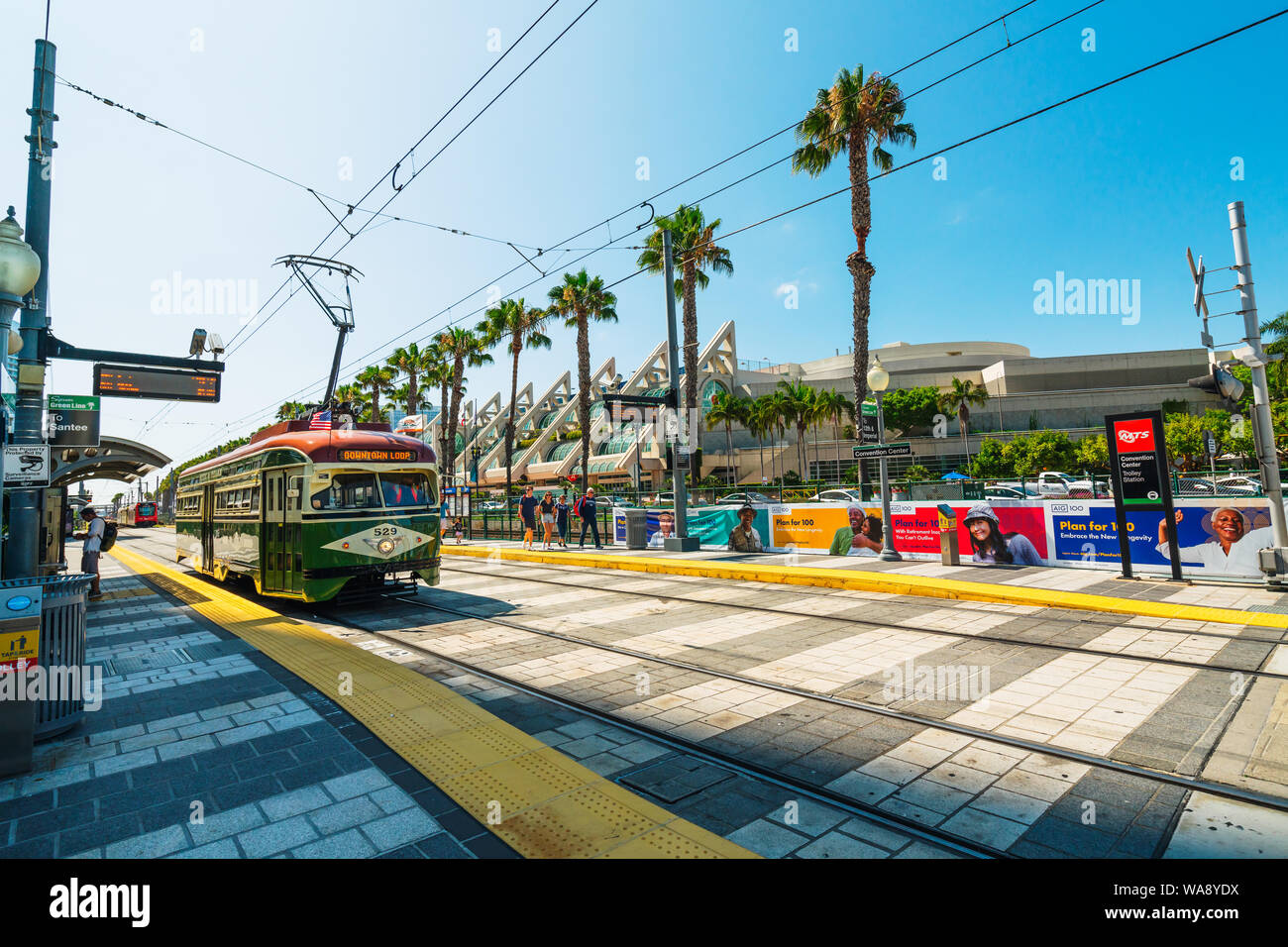 Marina trolley hi-res stock photography and images - Alamy