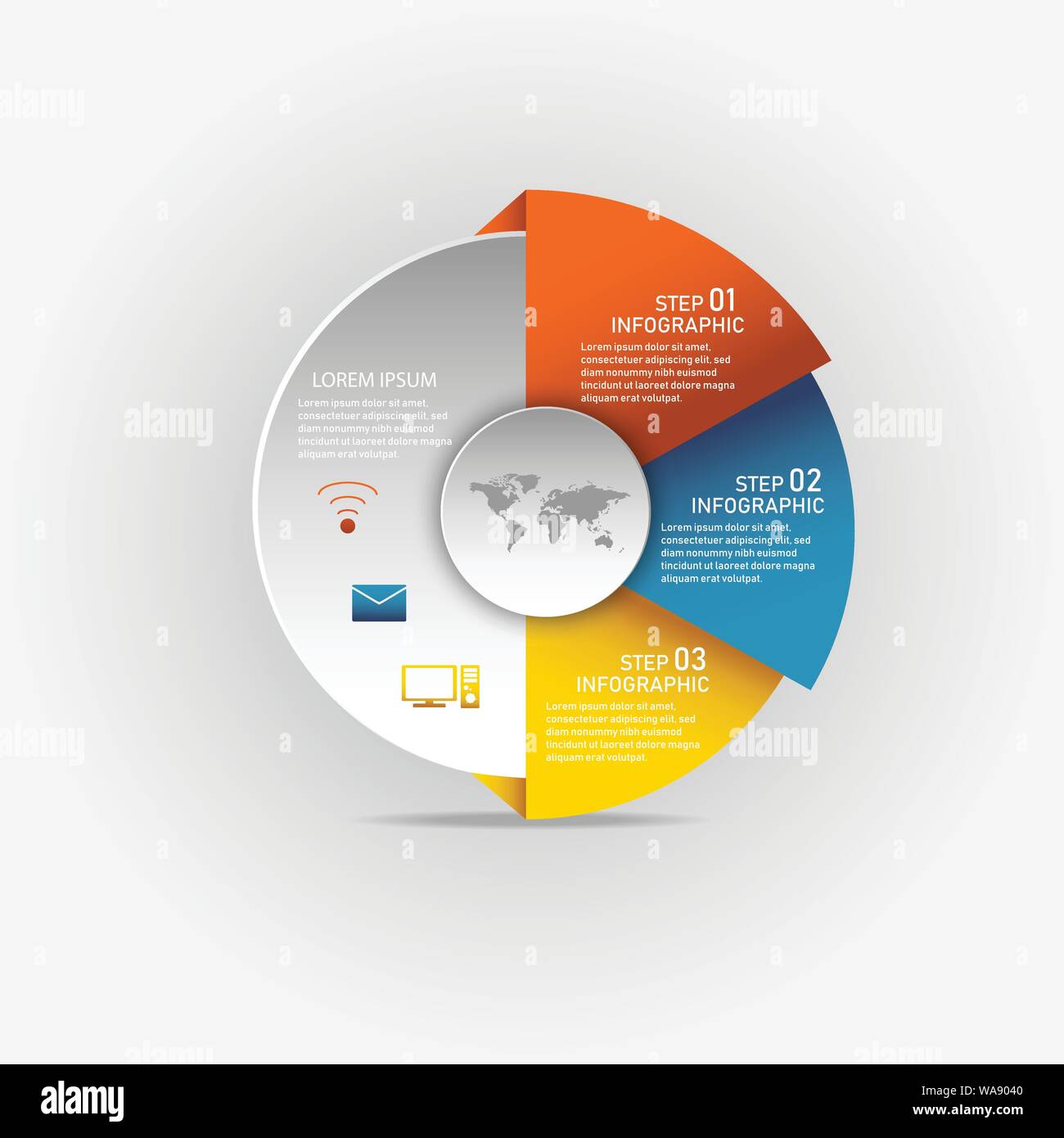 Minimalist infographic hi-res stock photography and images - Alamy