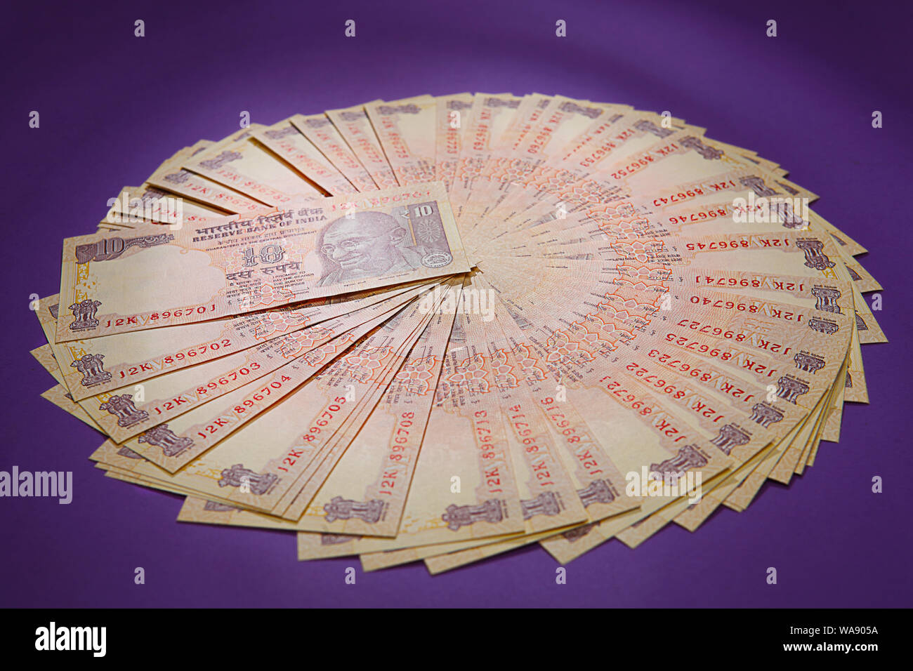 Indian money abundance rupees notes hi-res stock photography and images ...