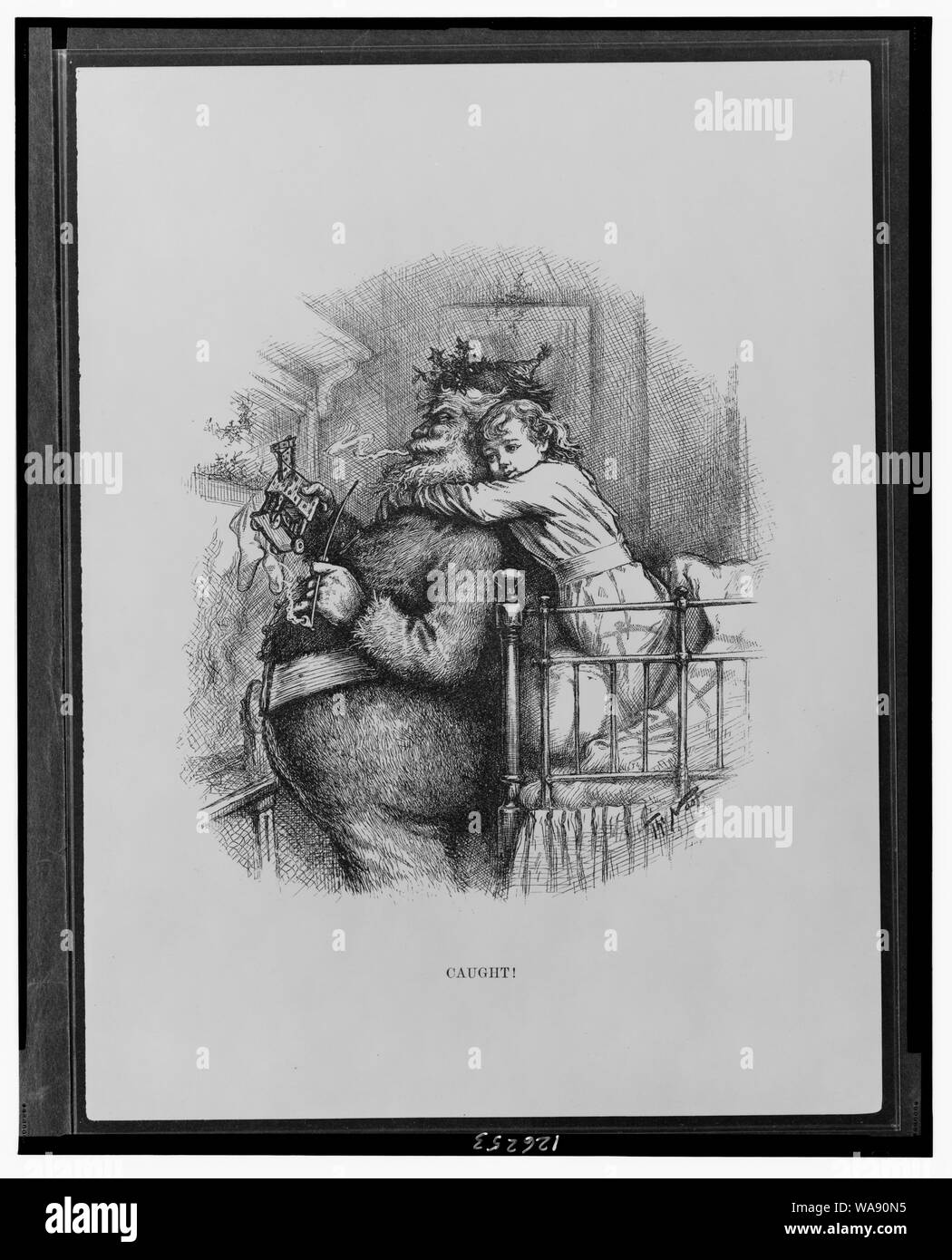 Thomas nast cartoon Black and White Stock Photos & Images - Alamy