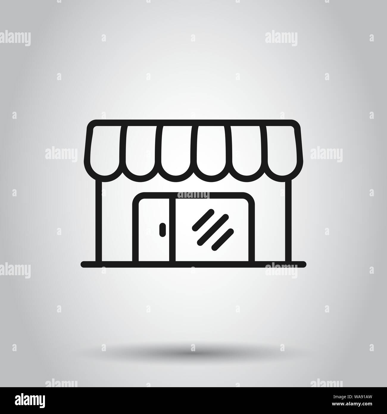 Boutique Storefront Clipart