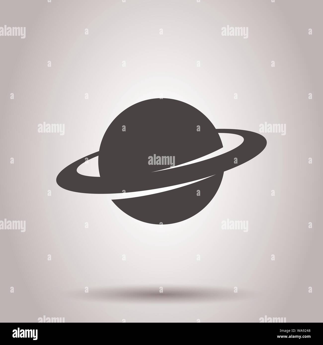 Saturn vector vectors hi-res stock photography and images - Alamy