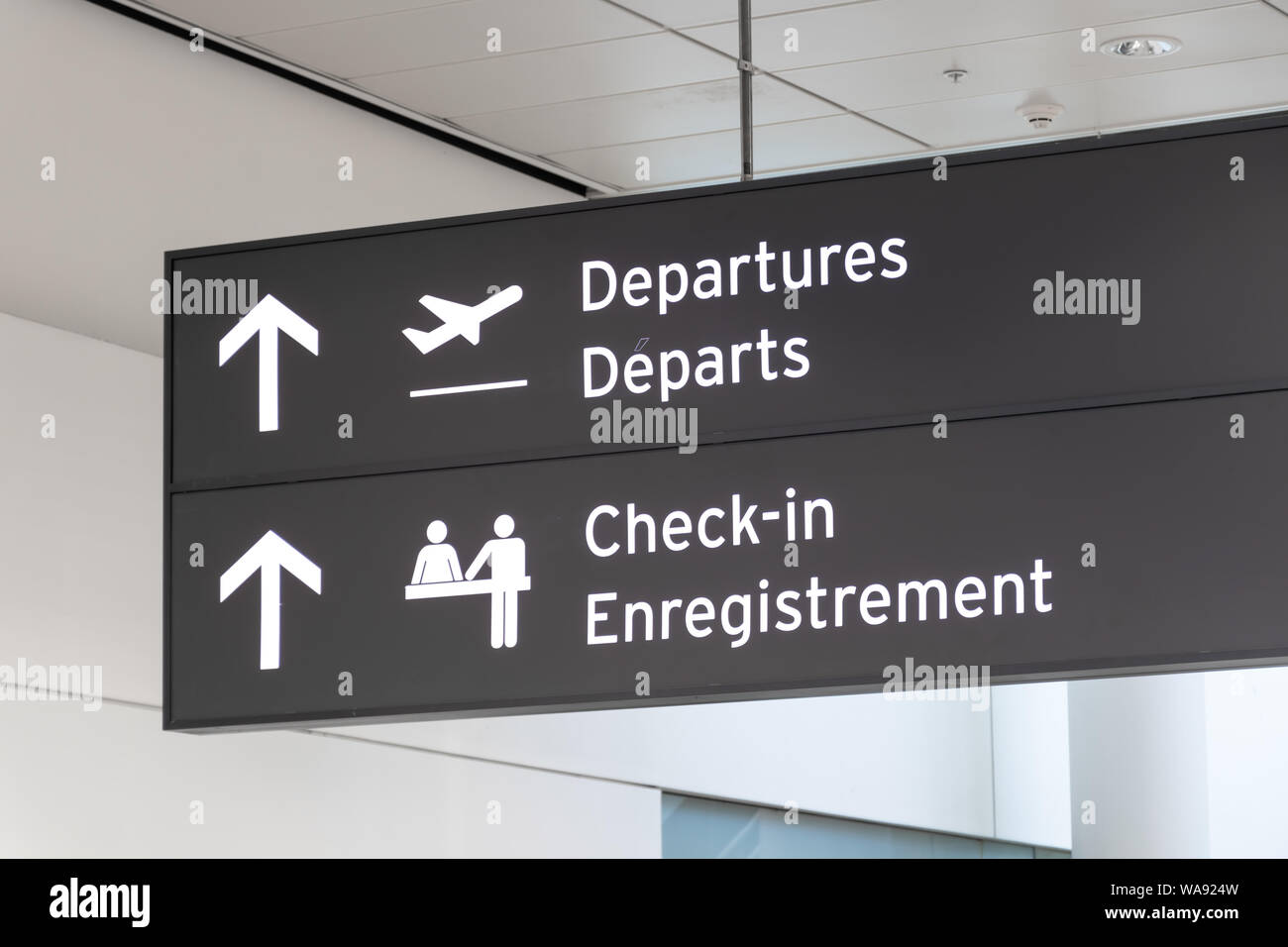 Airport Signs Check In