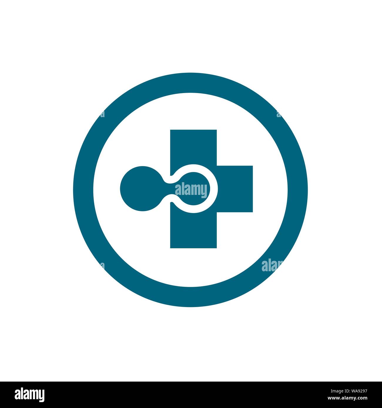 Medical Technology, Plus, Positive, Cross Symbol Stock Vector Image ...