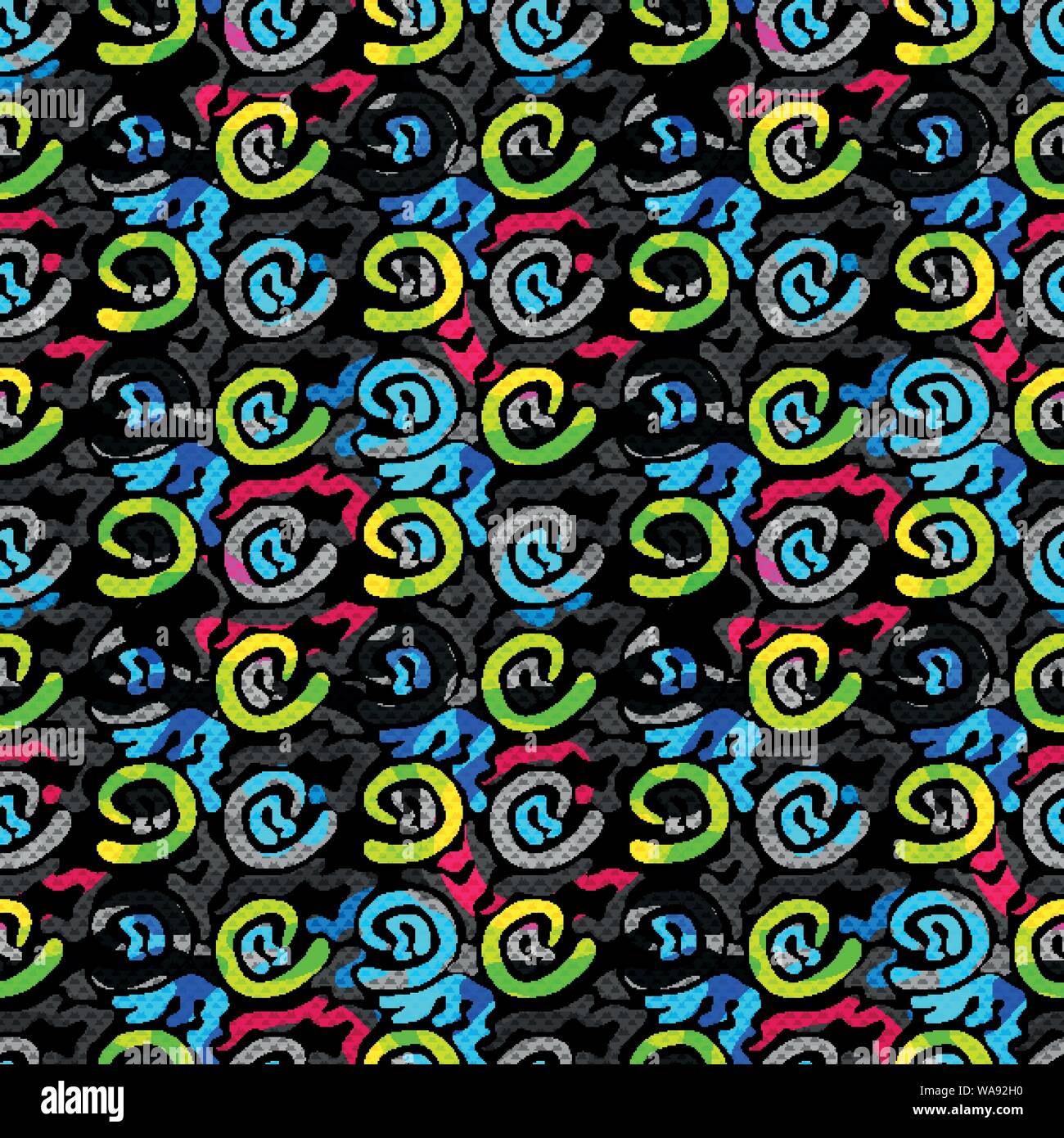 Graffiti background seamless texture Stock Vector Image & Art - Alamy