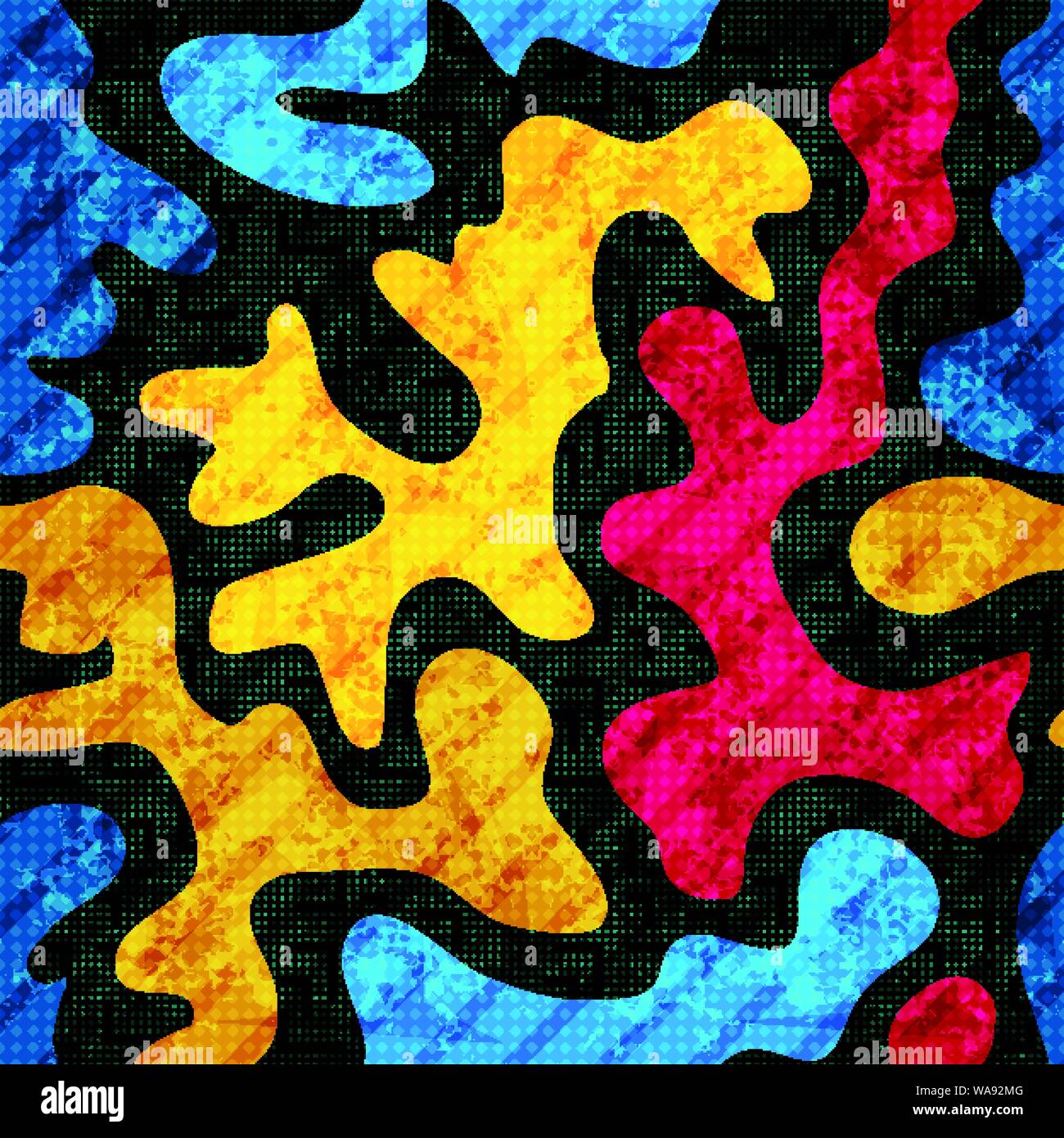 Old wall and graffiti Stock Vector Images - Alamy