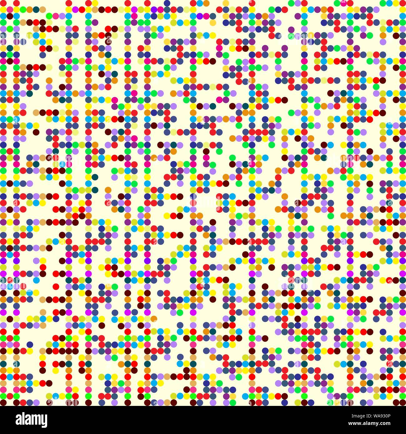 beautiful colored circles on a light background tender vector ...