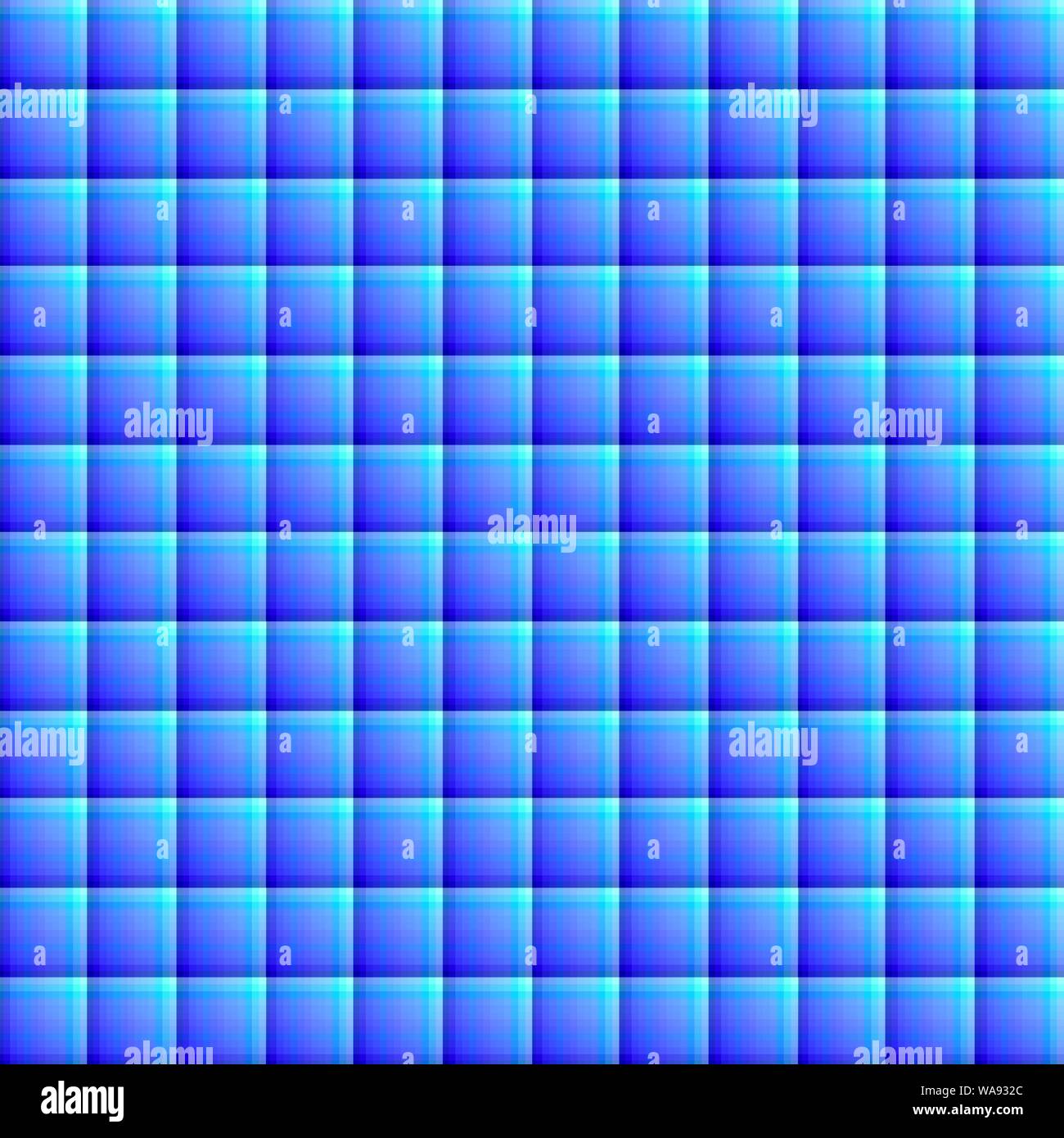 beautiful blue squares geometric background vector illustration Stock ...