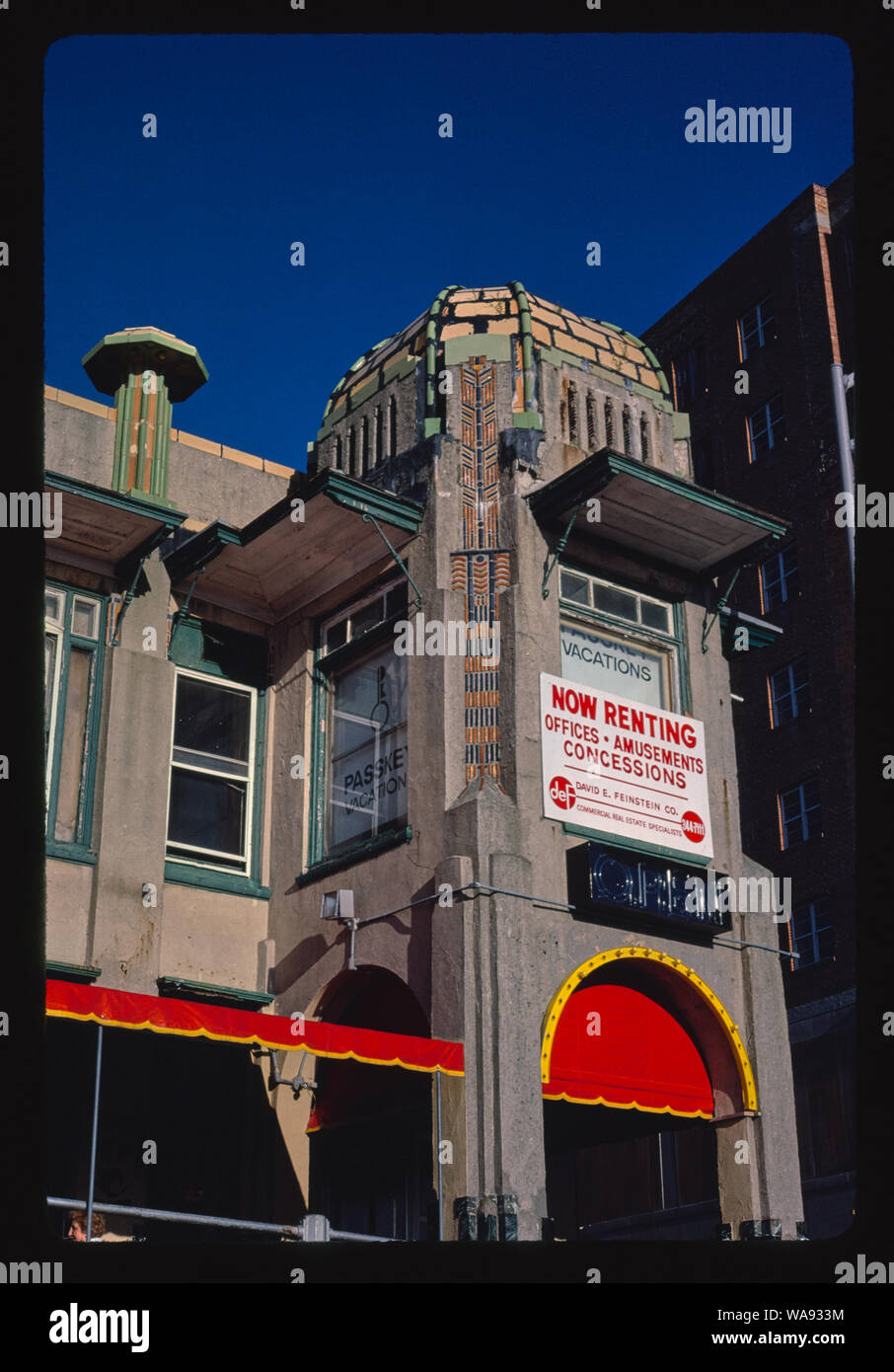 Central Pier corner detail, Atlantic City, New Jersey Stock Photo - Alamy