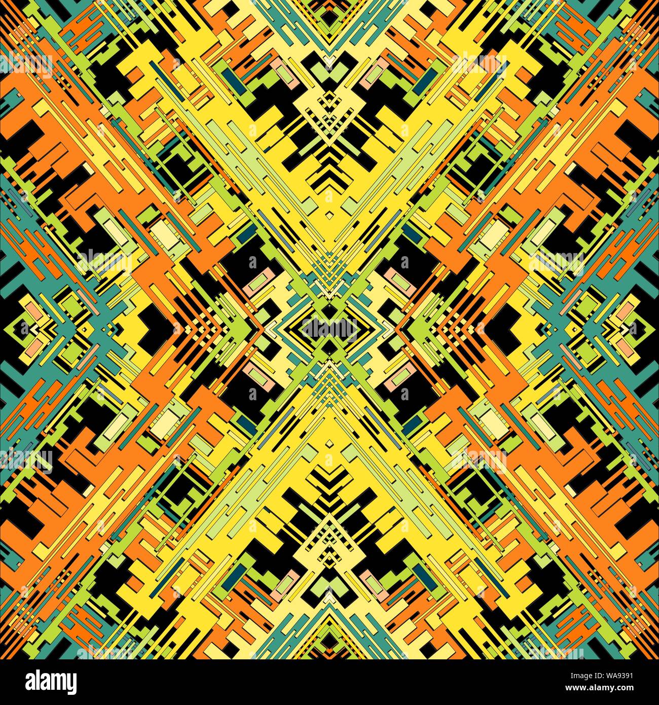 colorful abstract polygons and lines geometric background vector ...