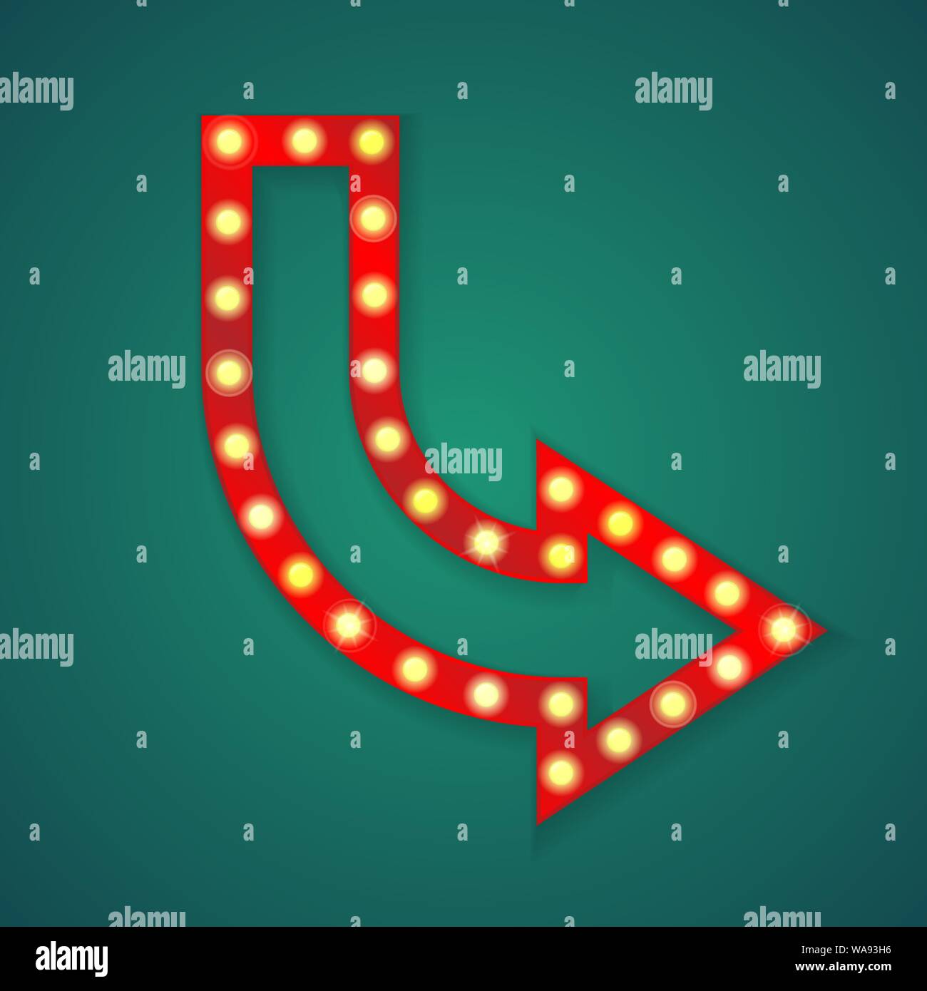 Mirror arrow Stock Vector Images - Alamy