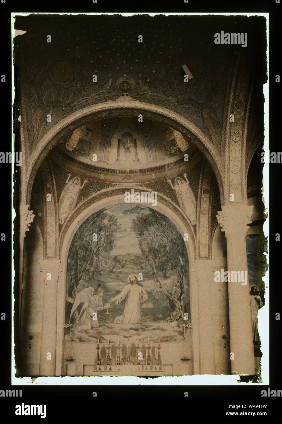 Ch. [i.e., Church] of Gethsemane Stock Photo - Alamy