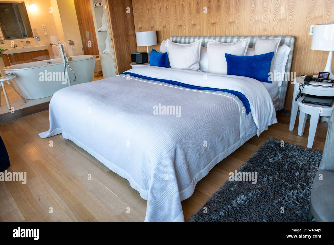 High tech hotel room hi-res stock photography and images - Alamy