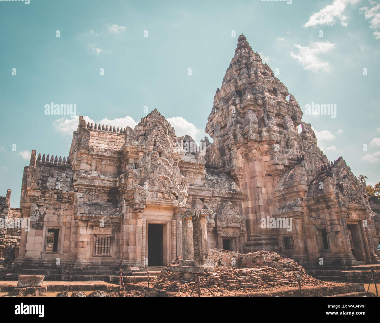 Phanom rung temple aerial hi-res stock photography and images - Alamy