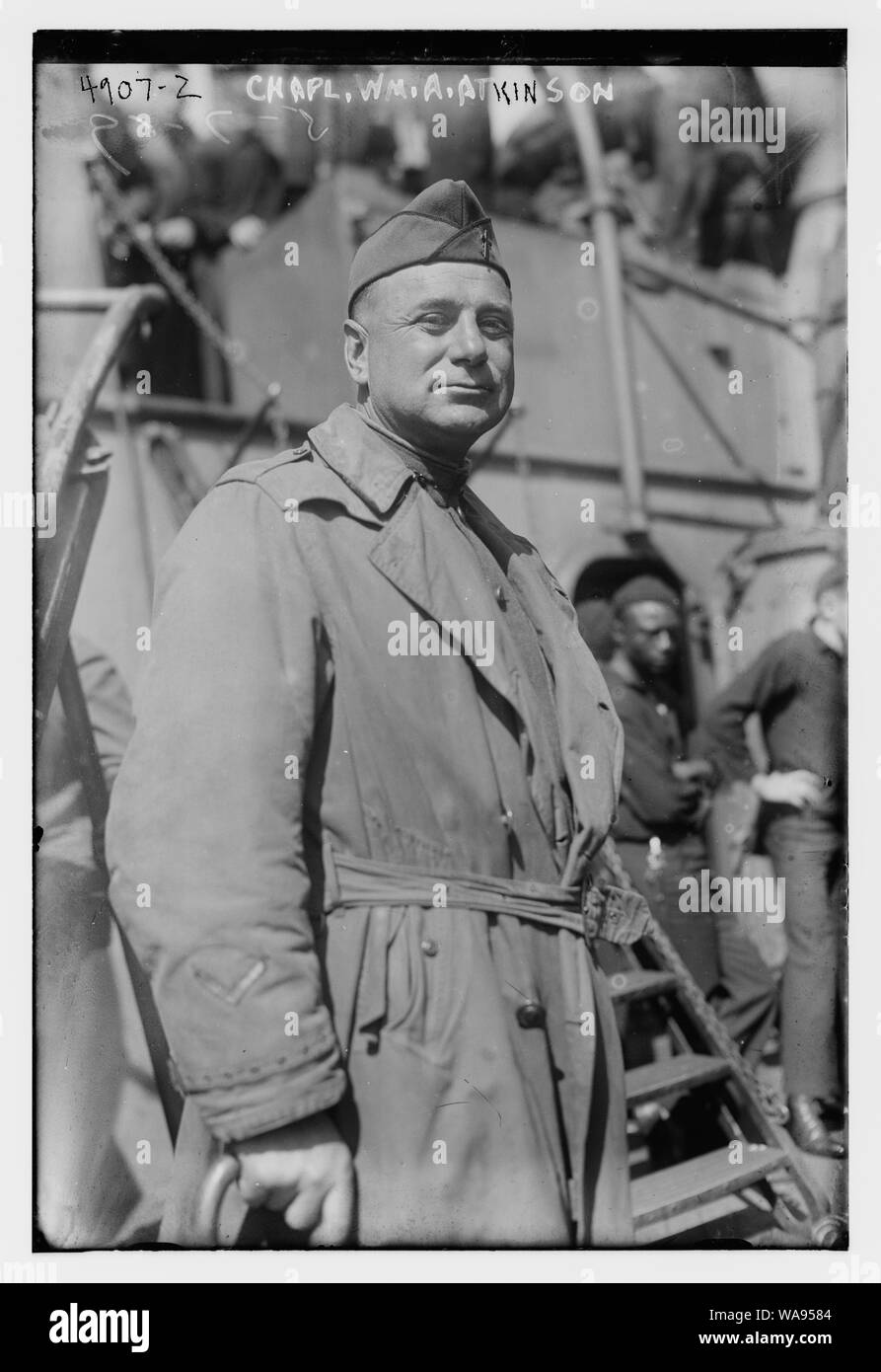 Chapl. W.A. Atkinson Stock Photo - Alamy