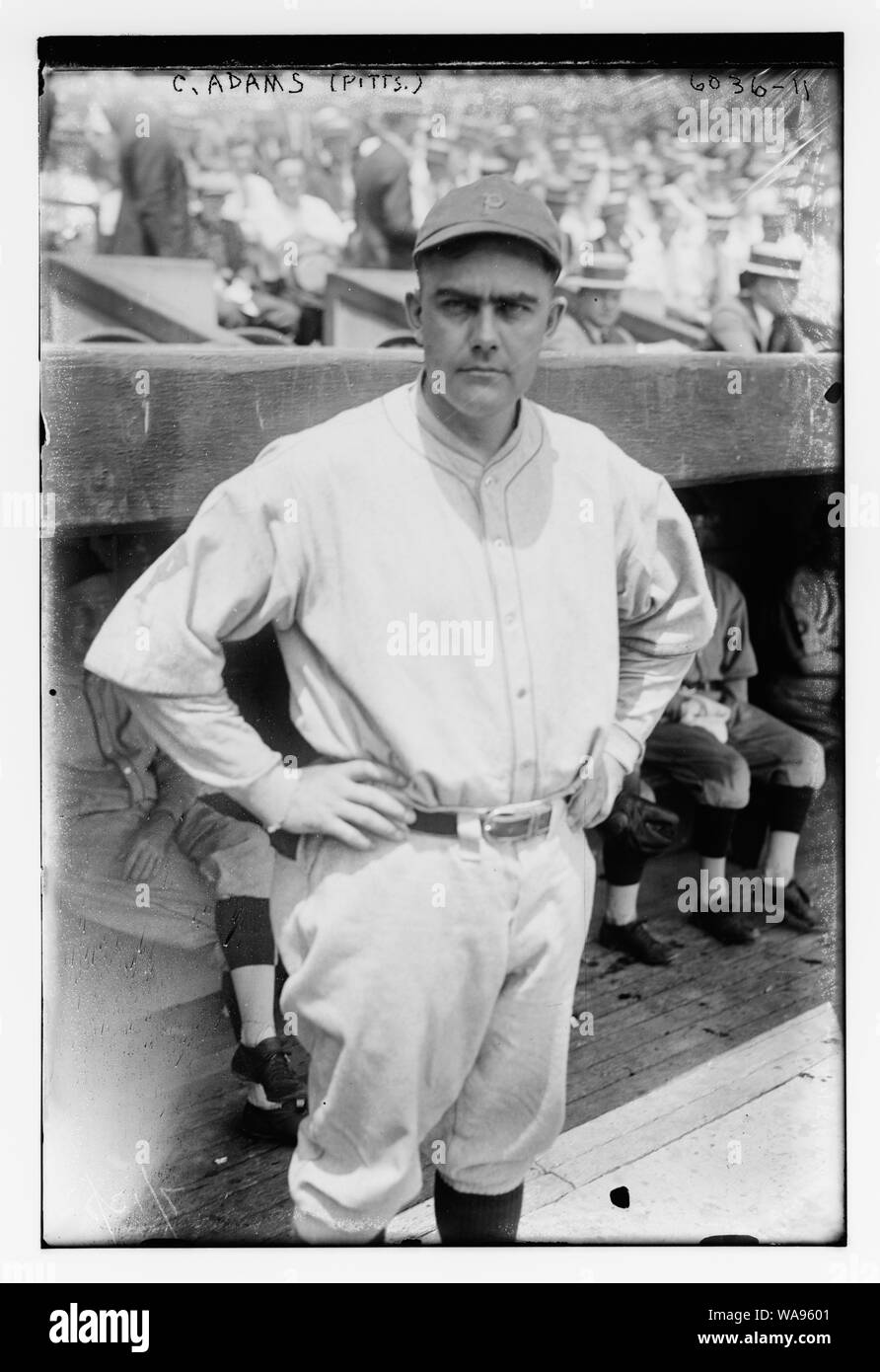 Charles Babe Adams, Pittsburgh NL (baseball Stock Photo - Alamy