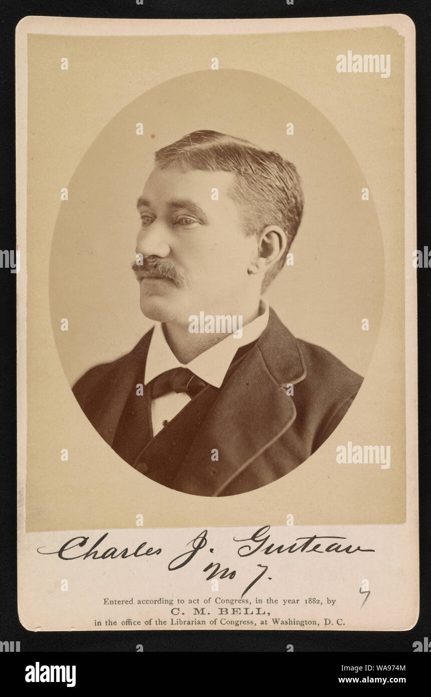 Charles guiteau hi-res stock photography and images - Alamy