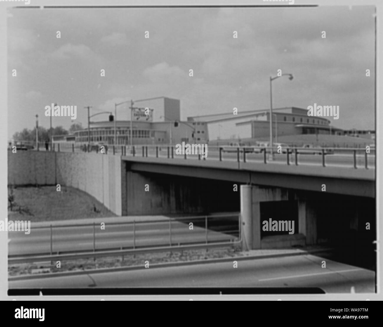 Charles S. Colden Auditorium and School, Queens College Stock Photo - Alamy