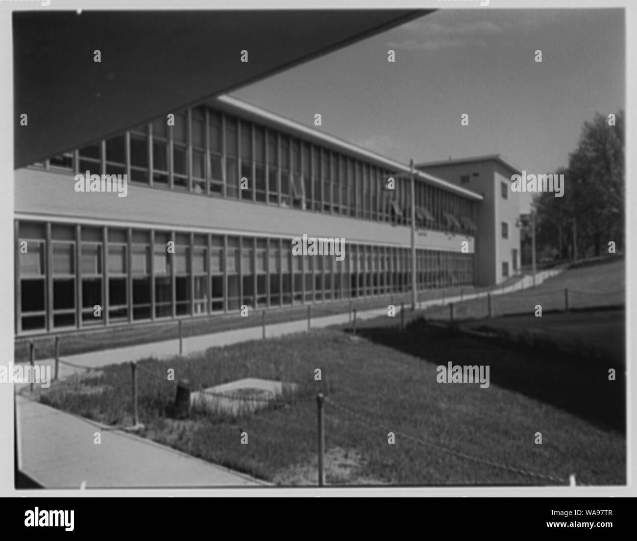 Charles S. Colden Auditorium and School, Queens College Stock Photo - Alamy