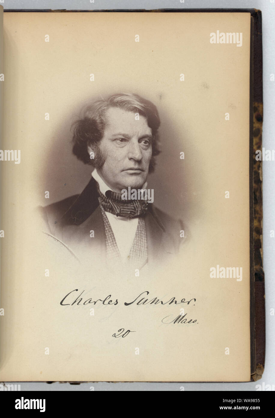 Senator charles sumner hi-res stock photography and images - Alamy