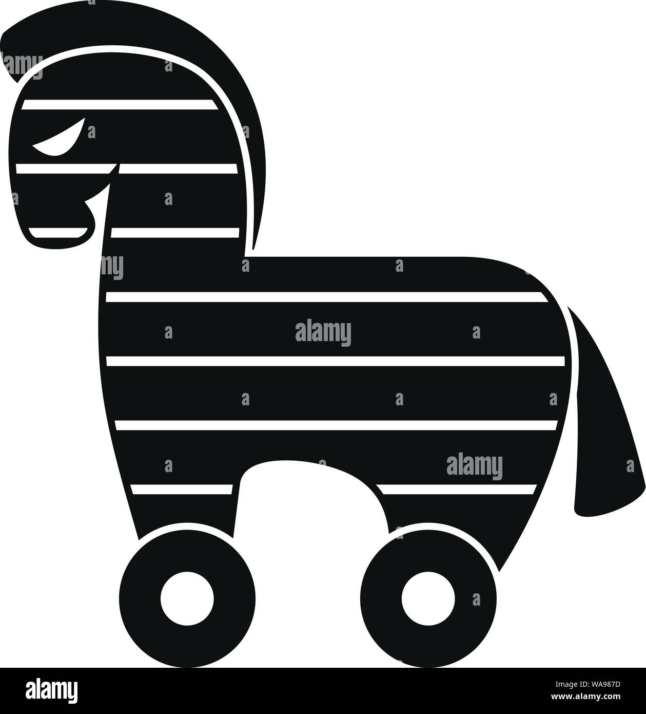 Computer Trojan Clipart