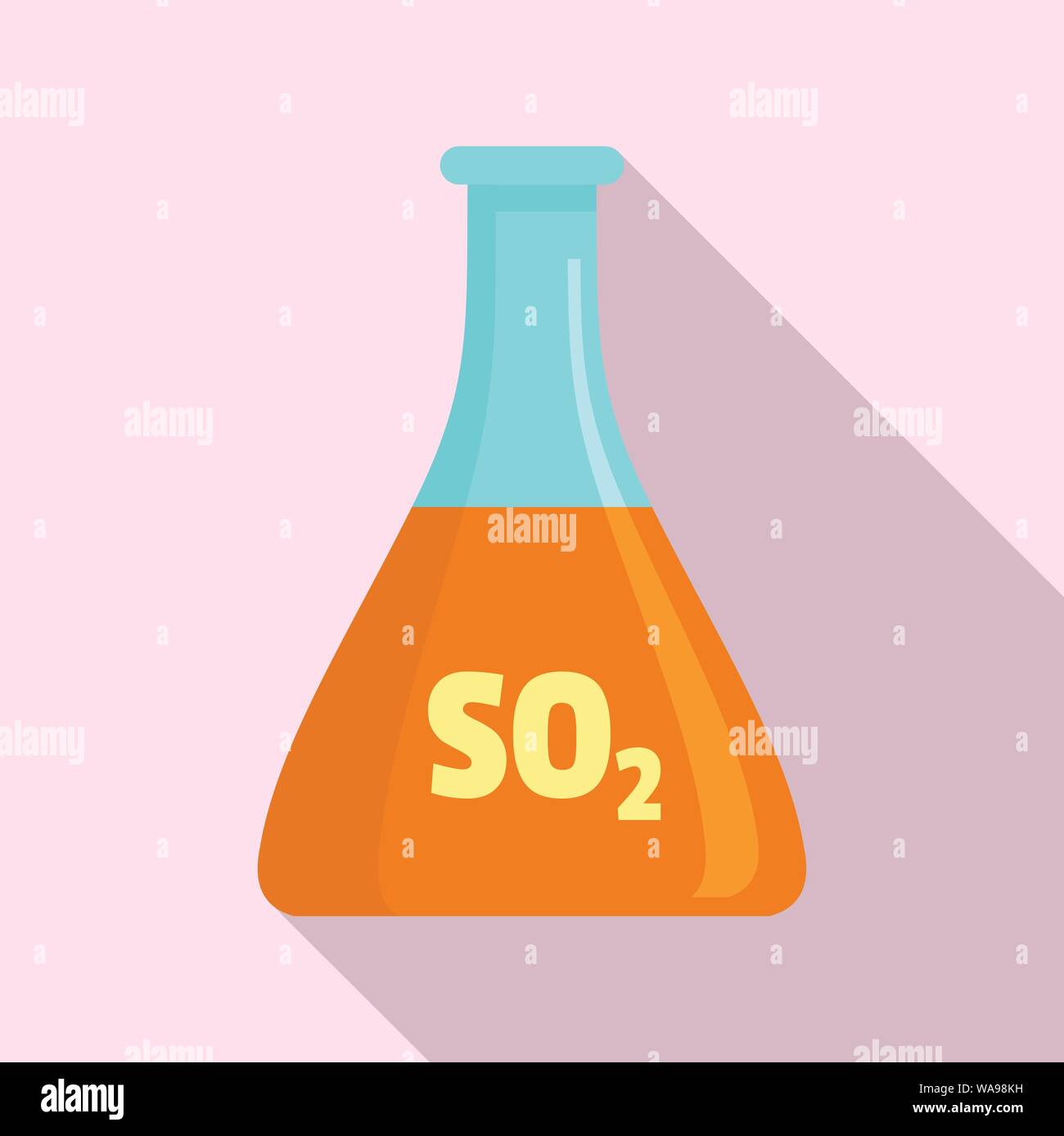 Sulfur dioxide Stock Vector Images - Alamy
