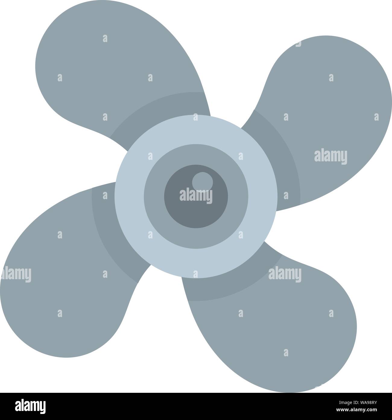 Air fan icon. Flat illustration of air fan vector icon for web design ...