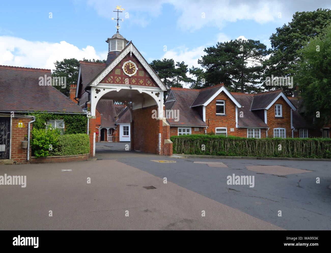 The Stableyard, Bletchley Park, home of the WW2 codebreakers, Bletchley ...